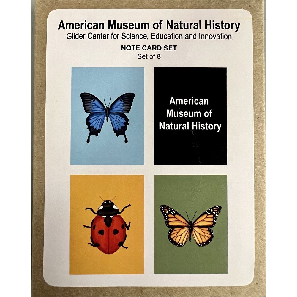 Boxed Set of 8 Gilder Center Note Cards | AMNH Shop