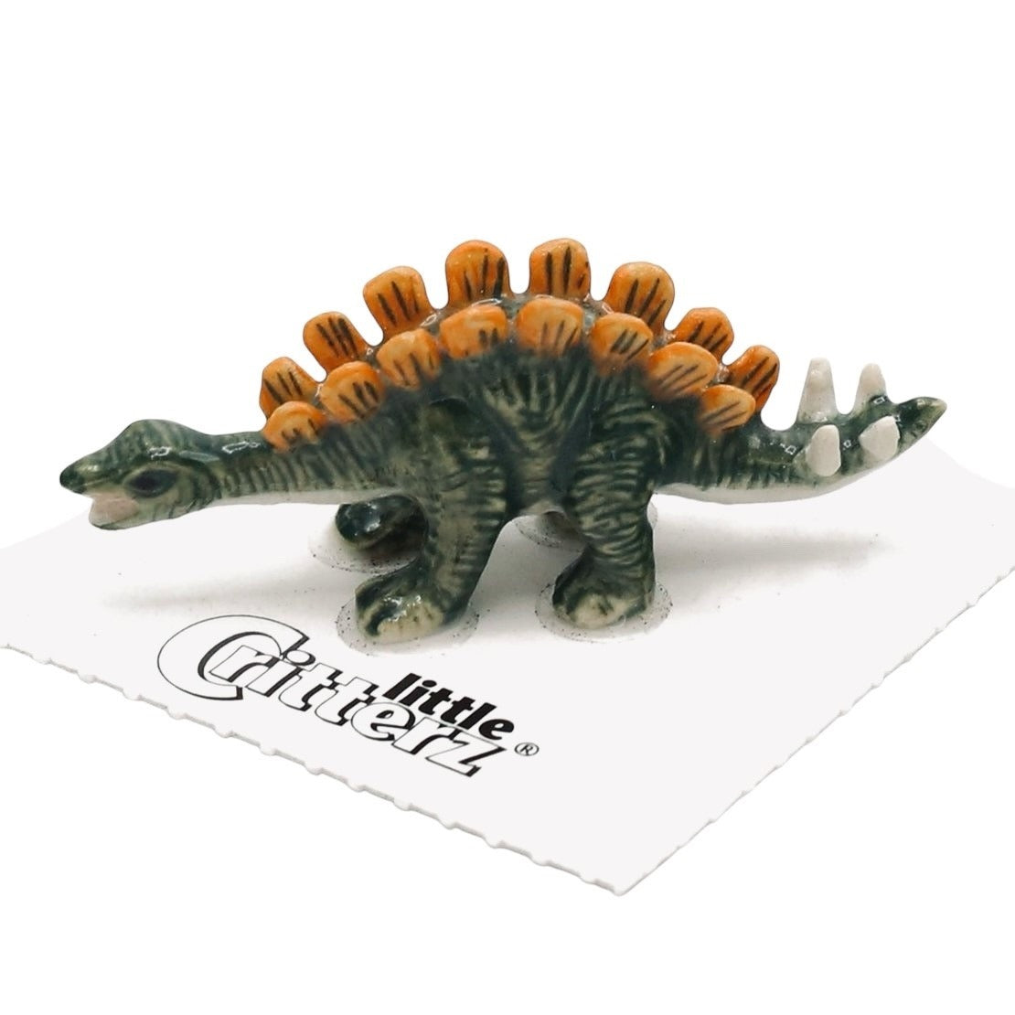 Little Critterz Miniature Porcelain Stegosaurus | AMNH Shop