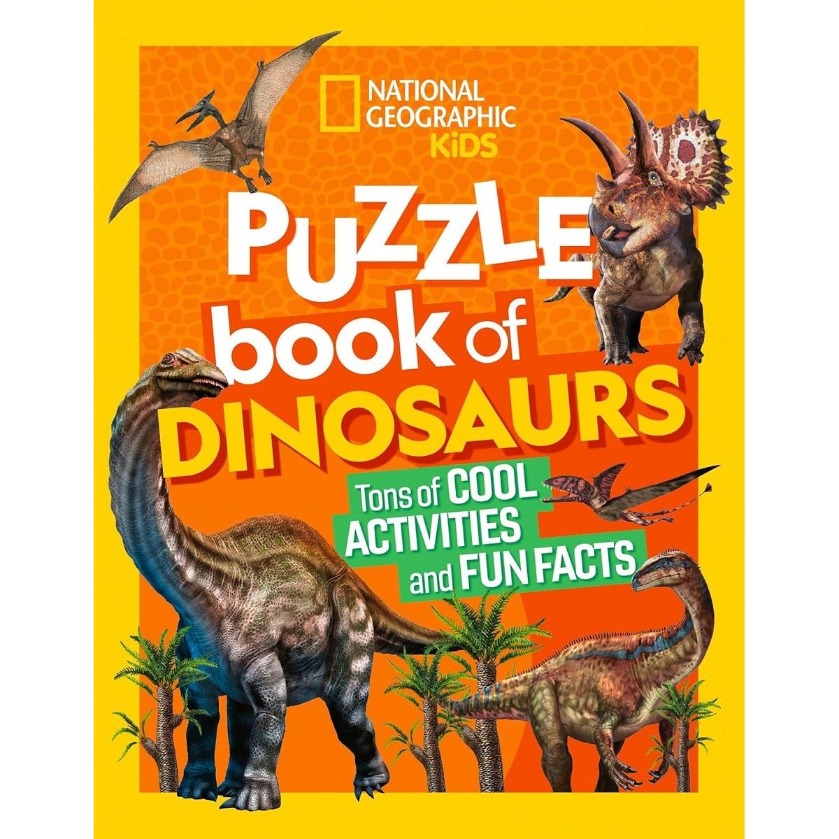 National Geographic Puzzle Book of Dinosaurs | AMNH Shop